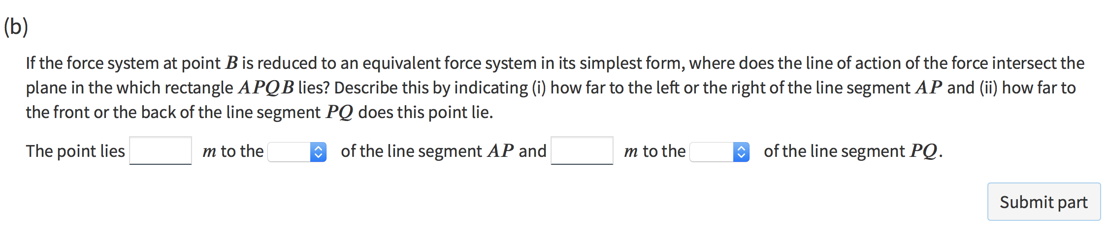Solved Consider a rectangular block with dimensions as shown | Chegg.com