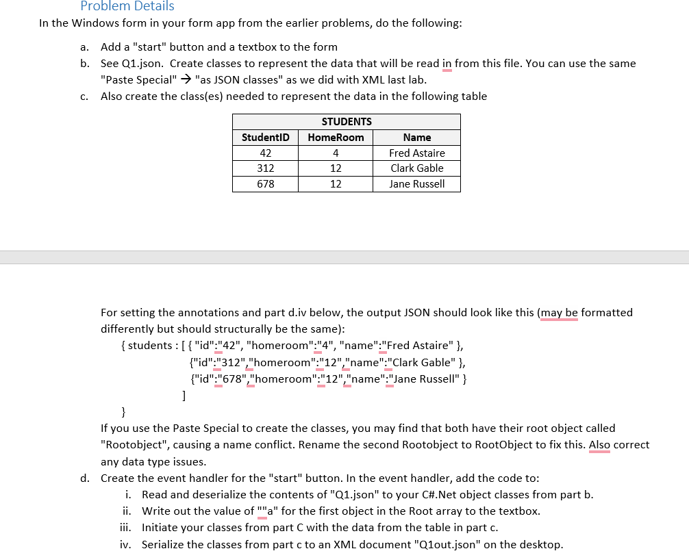 Solved Problem Details In the Windows form in your form app | Chegg.com