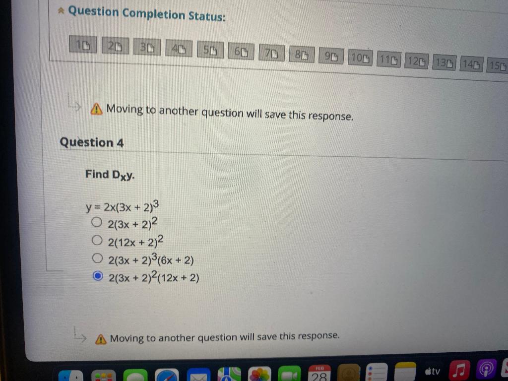 Solved Question Completion Status: Moving to another | Chegg.com