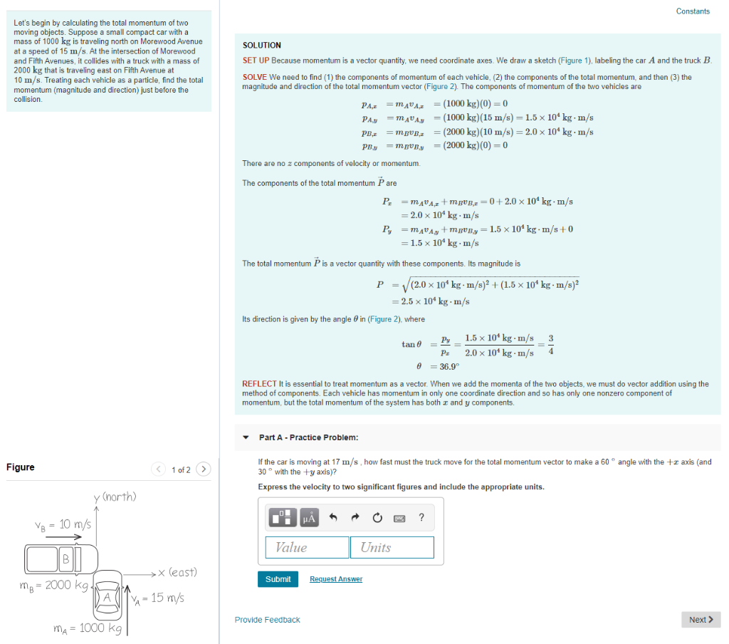 Solved Constants Let's begin by calculating the total | Chegg.com