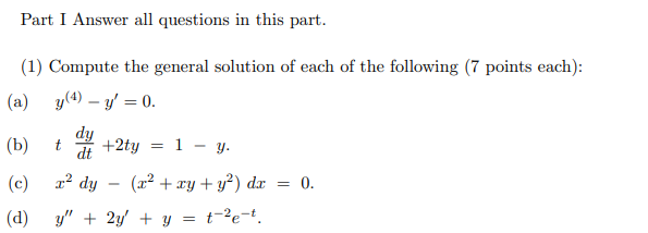 Solved please solve all parts. explain everything. i will | Chegg.com