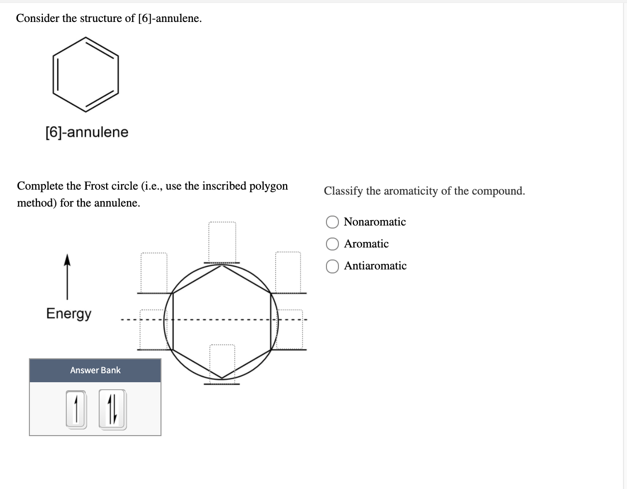 Solved Consider the structure of [6]-annulene. [6]-annulene | Chegg.com