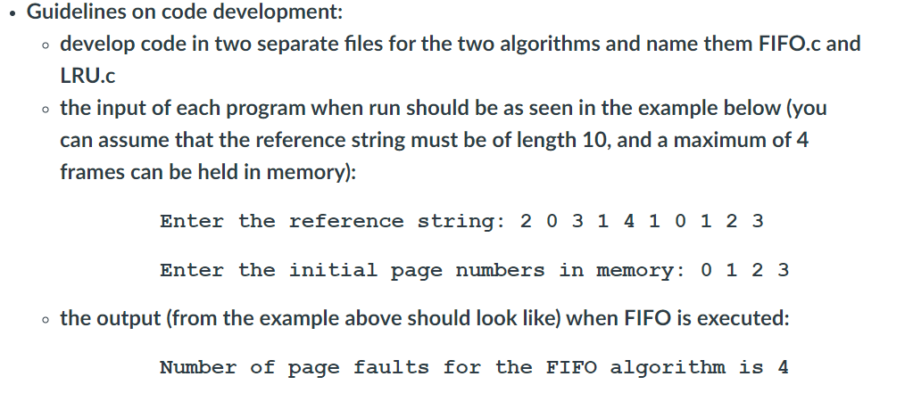 Solved - Guidelines on code development: - develop code in | Chegg.com