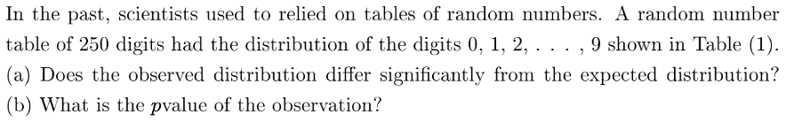 Solved In the past, scientists used to relied on tables of | Chegg.com