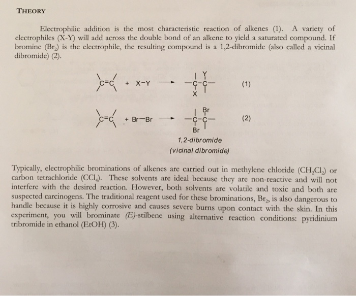 Solved Which one of the chemicals used in this experiment is | Chegg.com
