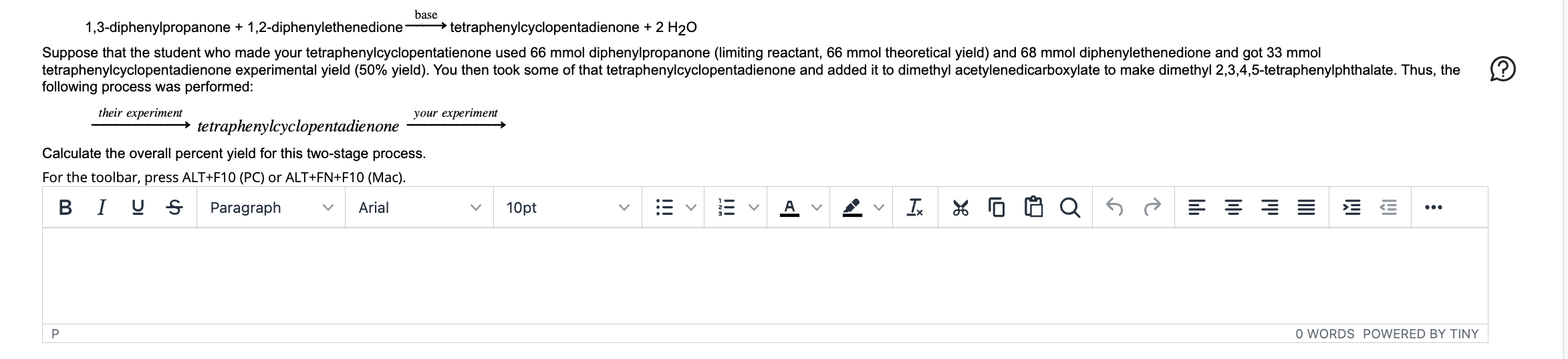 Solved \\[ \\text { 1,3-diphenylpropanone + | Chegg.com