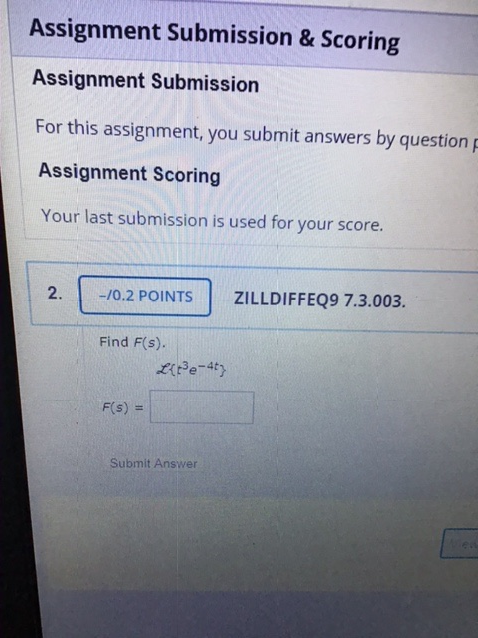 Solved Assignment Submission & Scoring Assignment Submission | Chegg.com