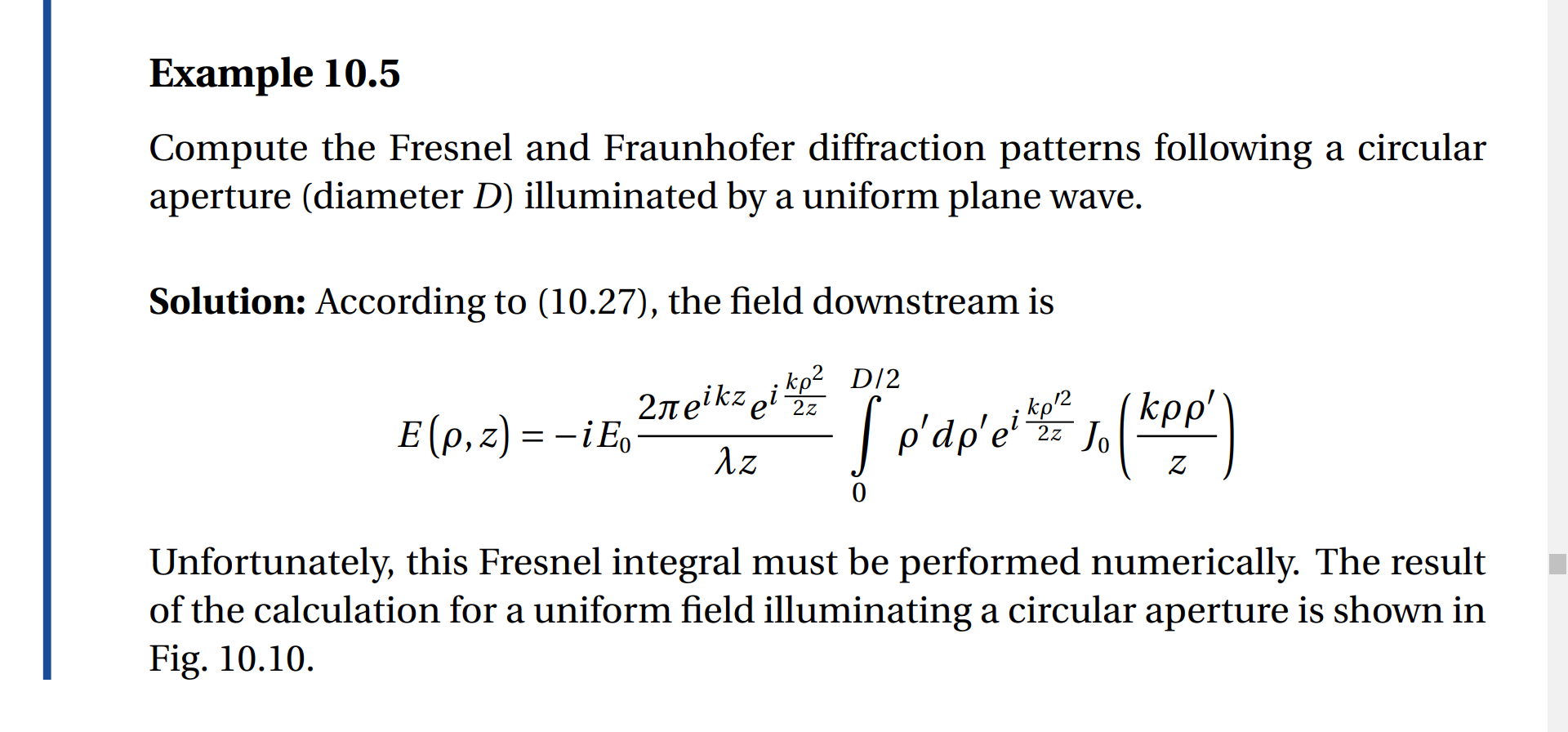 Solved Calculate the Fraunhofer diffraction intensity | Chegg.com