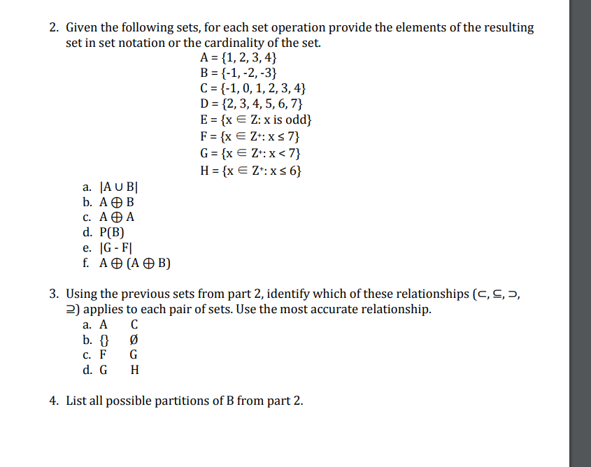 Solved Practice Problems 1 Be sure to provide an answer for | Chegg.com