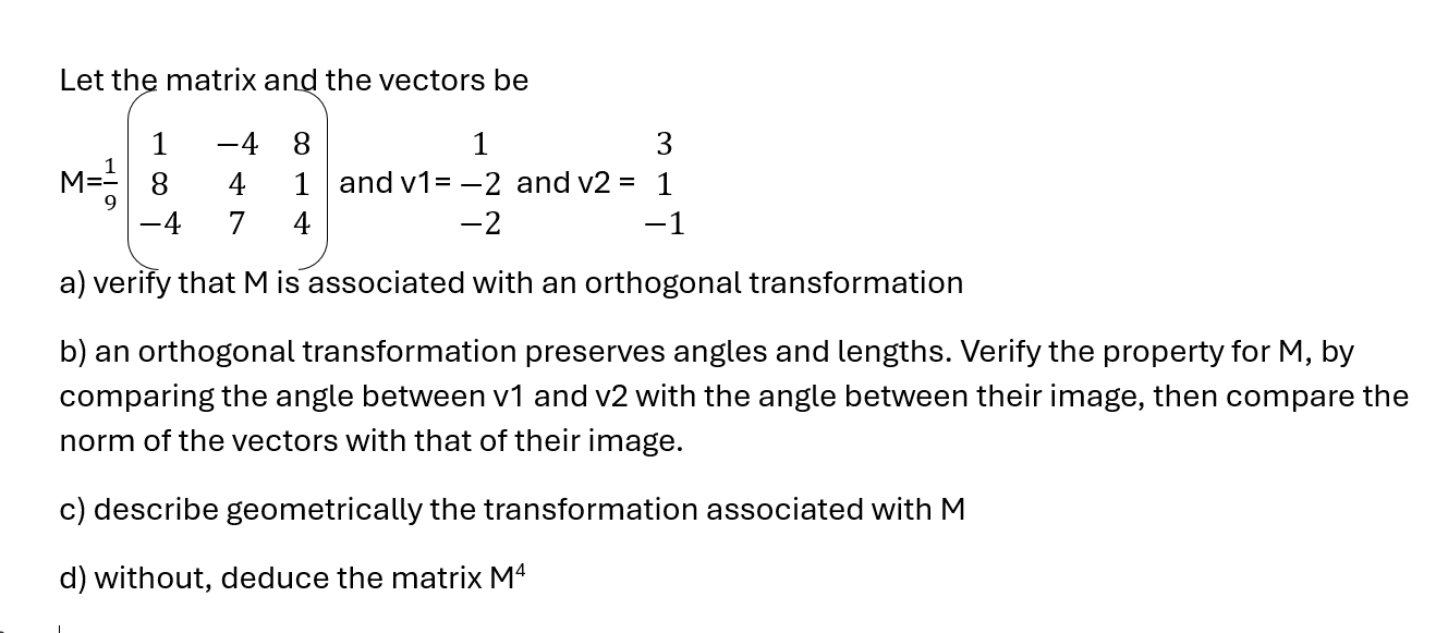 Solved Advanced Maths : Ex1Please kindly show me ﻿clear | Chegg.com