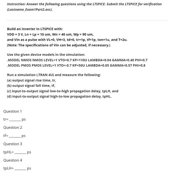 Solved Instruction: Answer the following questions using the | Chegg.com