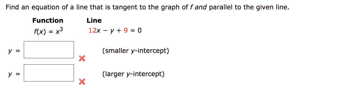 Solved Find an equation of a line that is tangent to the | Chegg.com