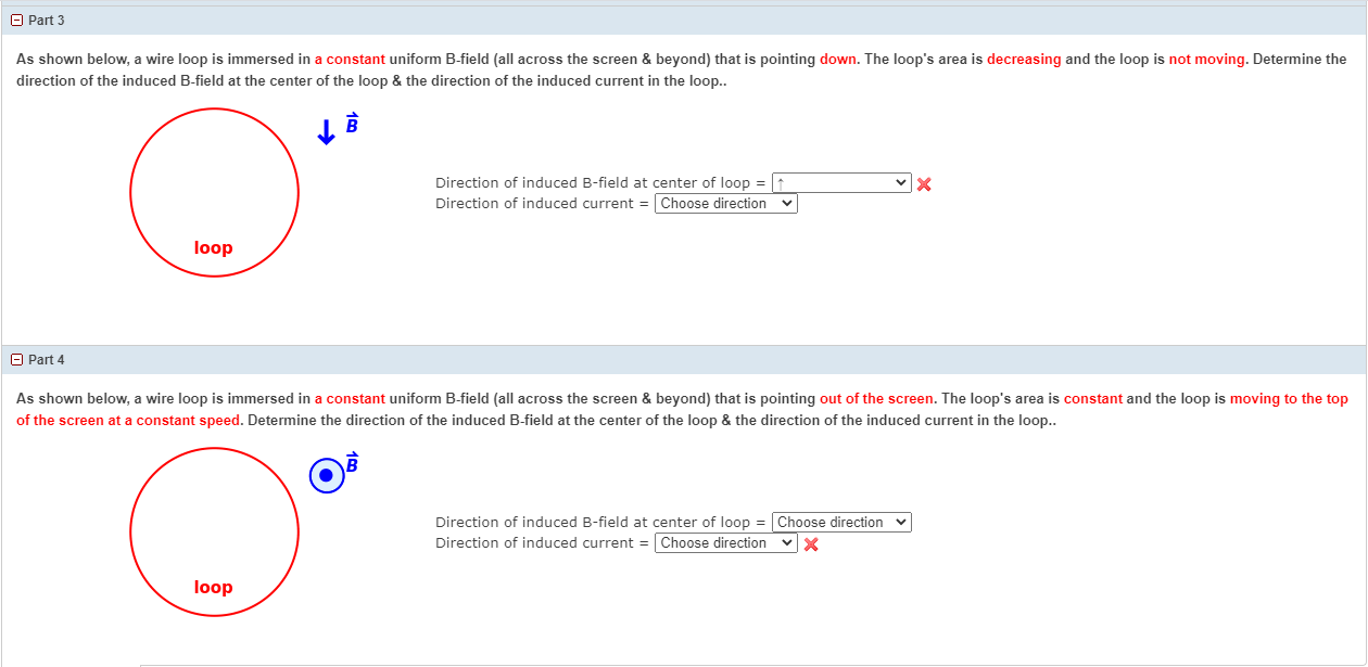 Solved As shown below, a wire loop is immersed in a constant | Chegg.com