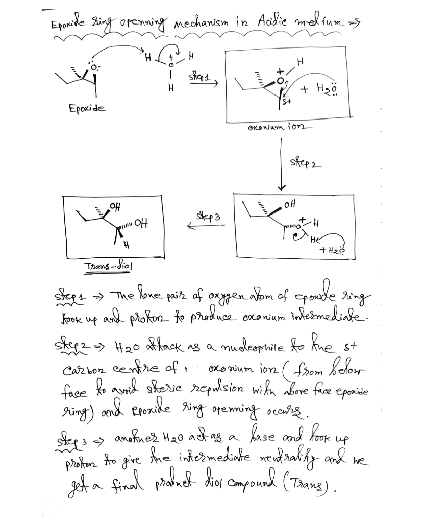 Solved 17 Question ( 4 points) Epoxides can be opened in | Chegg.com