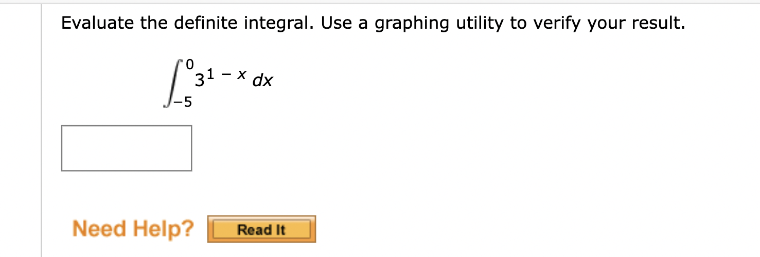 Solved Evaluate the definite integral. Use a graphing | Chegg.com