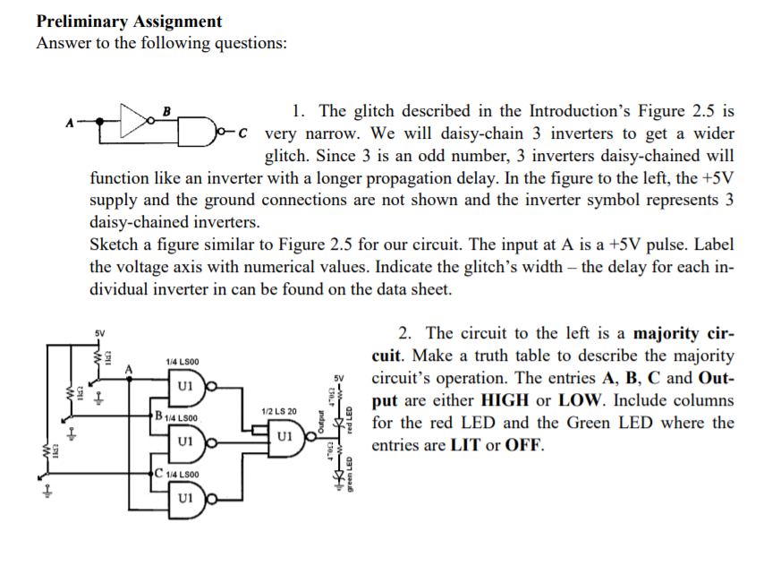 Solved Preliminary Assignment Answer to the following | Chegg.com