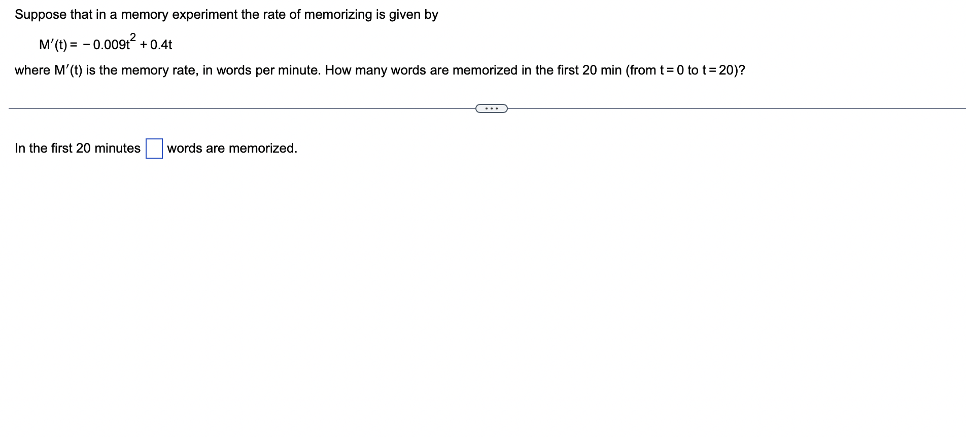 Solved Suppose that in a memory experiment the rate of | Chegg.com