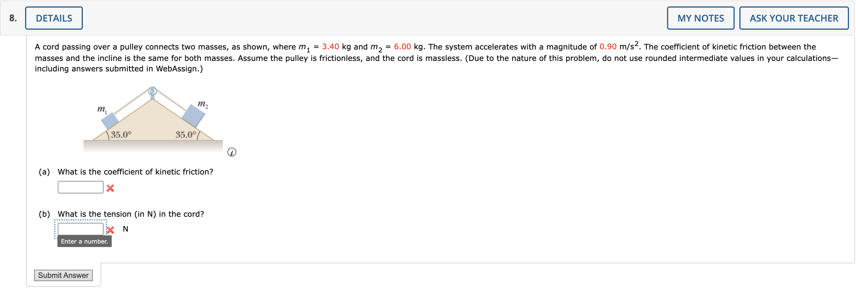 Solved including answers submitted in WebAssign.) (a) What | Chegg.com