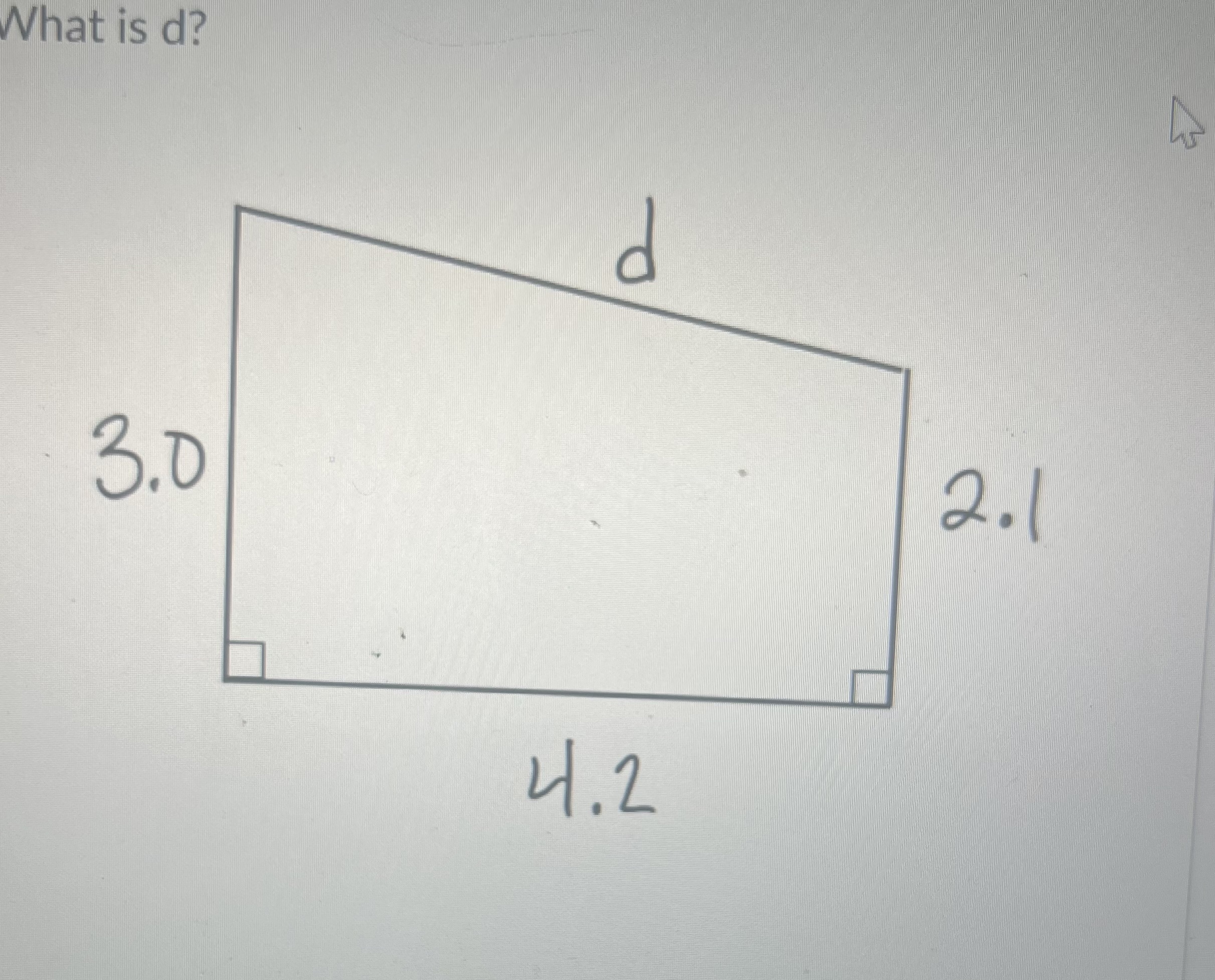 Solved What is \\( d ? \\) | Chegg.com