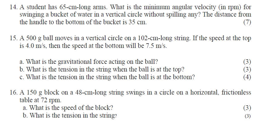 Solved 14. A student has 65−cm− long arms. What is the | Chegg.com