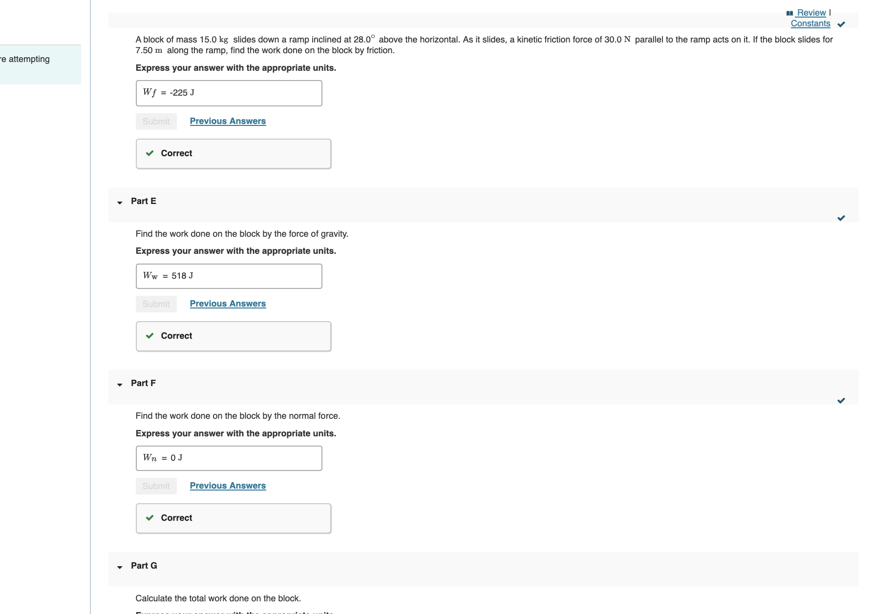 Solved DO PART G PLEASE!!! | Chegg.com