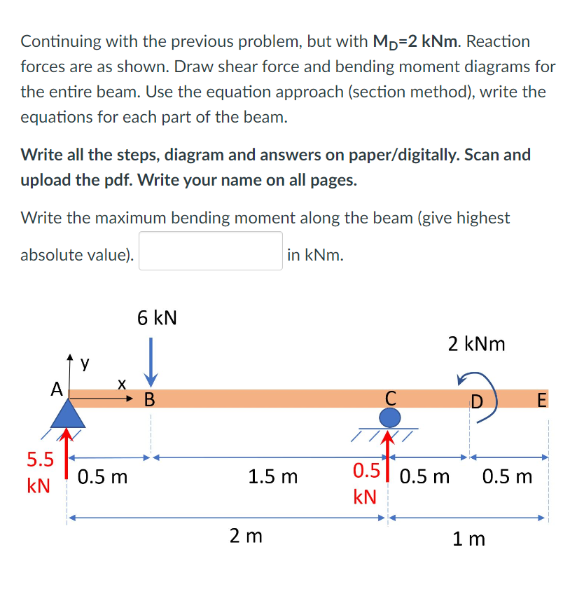 Solved Continuing with the previous problem, but with | Chegg.com