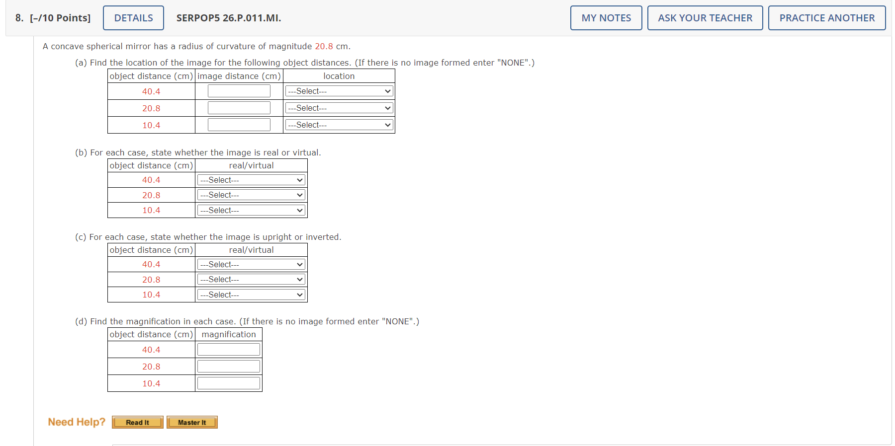 Solved (b) For each case state whether the imane is real or | Chegg.com