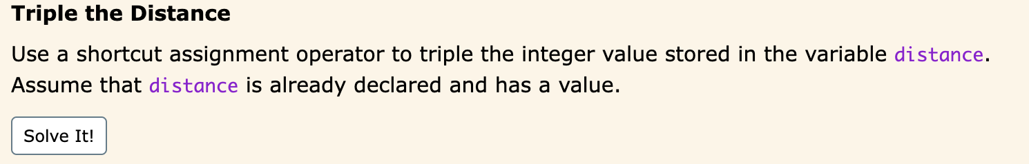 Solved Triple the Distance Use a shortcut assignment | Chegg.com