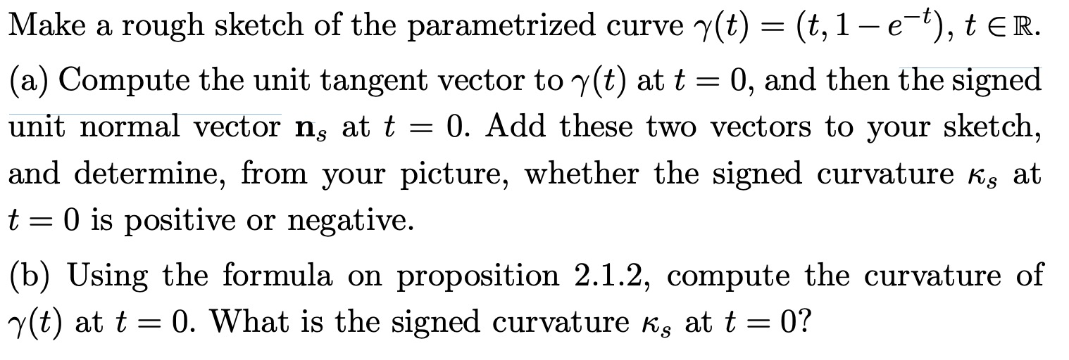 Solved Make a rough sketch of the parametrized curve y(t) = | Chegg.com