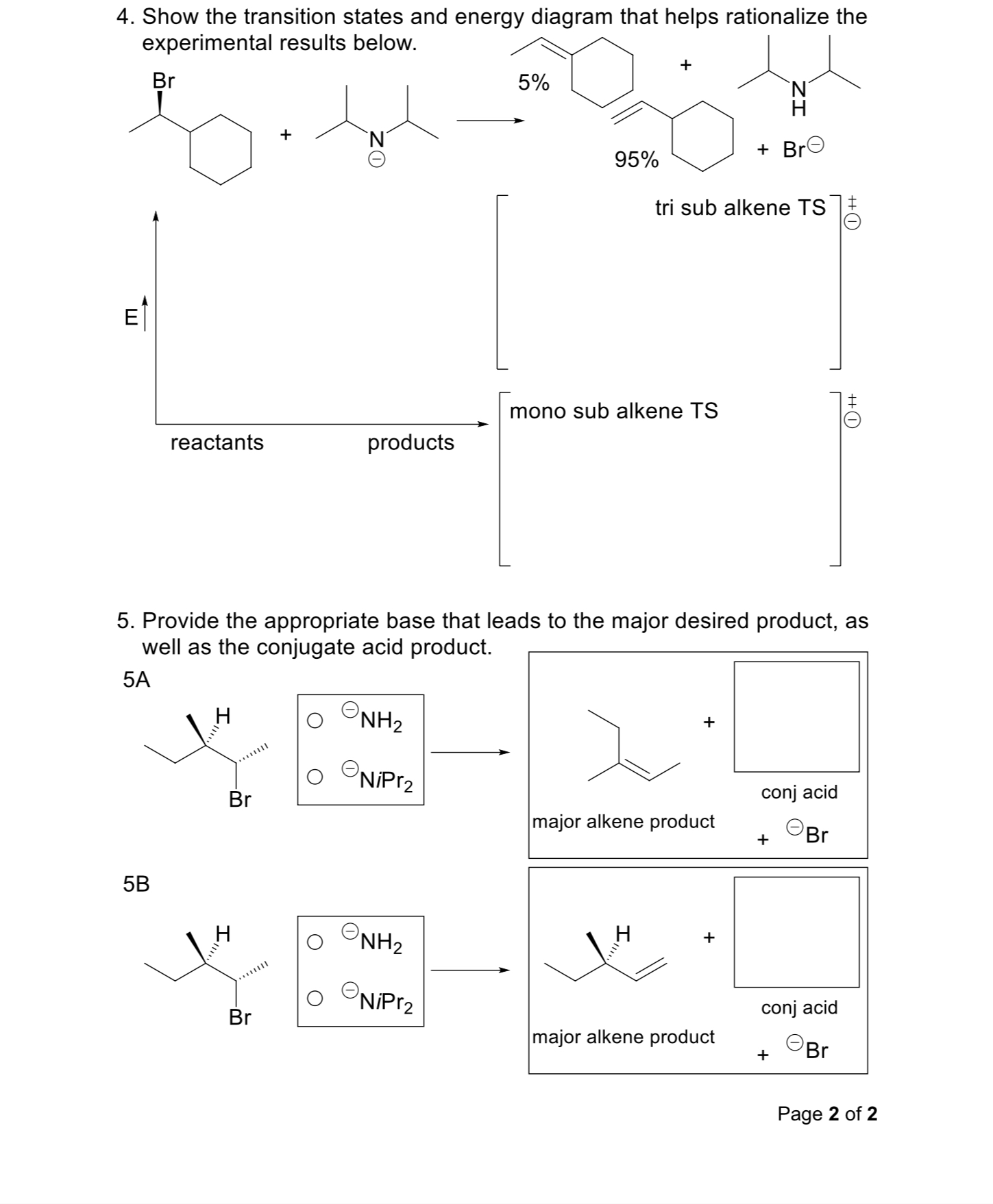 Solved 1. More substituted alkenes are more stable than less | Chegg.com