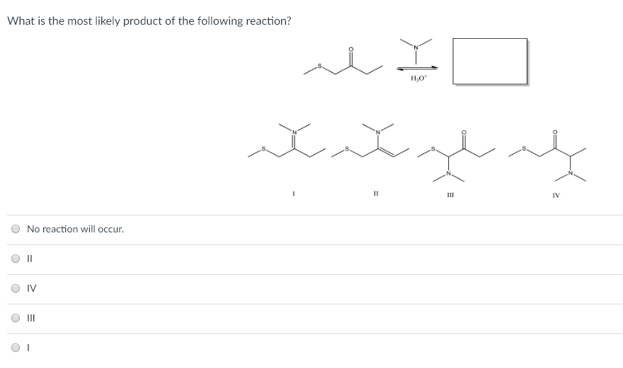 Solved What is the most likely product of the following | Chegg.com