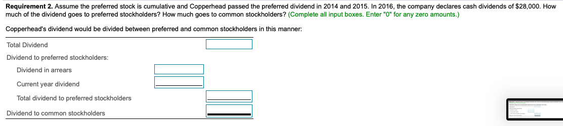 Solved Requirement 3. Assume the preferred stock is | Chegg.com Solved Requirement 3. Assume the preferred stock is | Chegg.com
