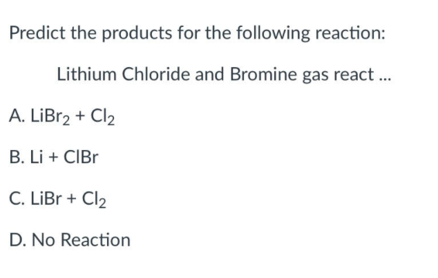 Solved Predict the products for the following reaction: | Chegg.com