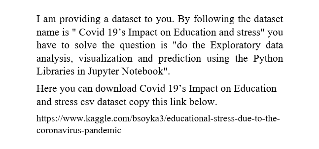 I am providing a dataset to you. By following the | Chegg.com