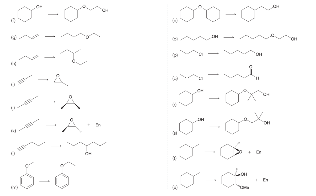 Solved 13.51 Propose an efficient synthesis for each | Chegg.com