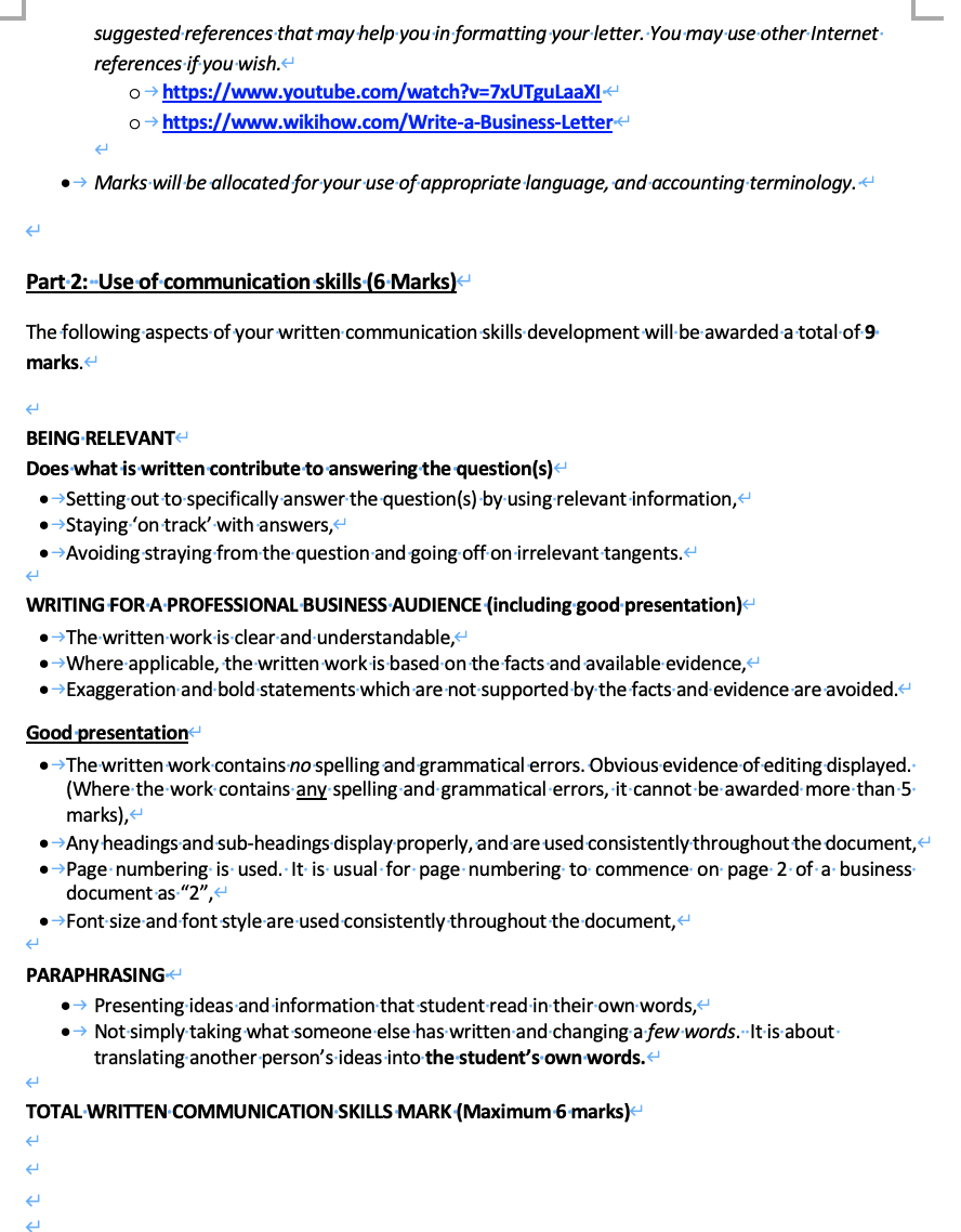 Solved QUESTION 3: Accounting Concepts (12 marks), | Chegg.com