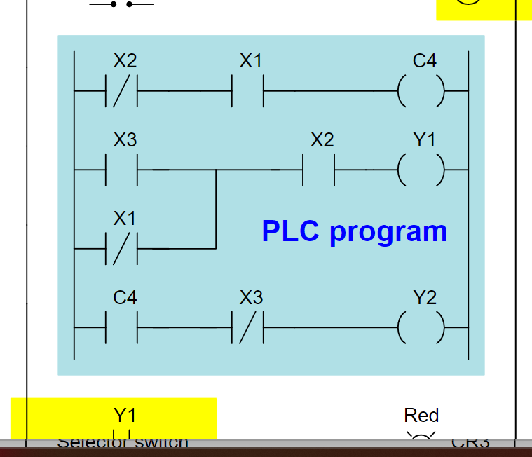 Analyze the status of all relay contacts and lamps in | Chegg.com