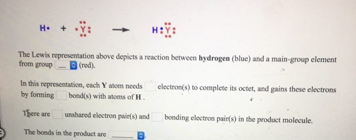 Solved The Lewis representation above depicts a reaction | Chegg.com