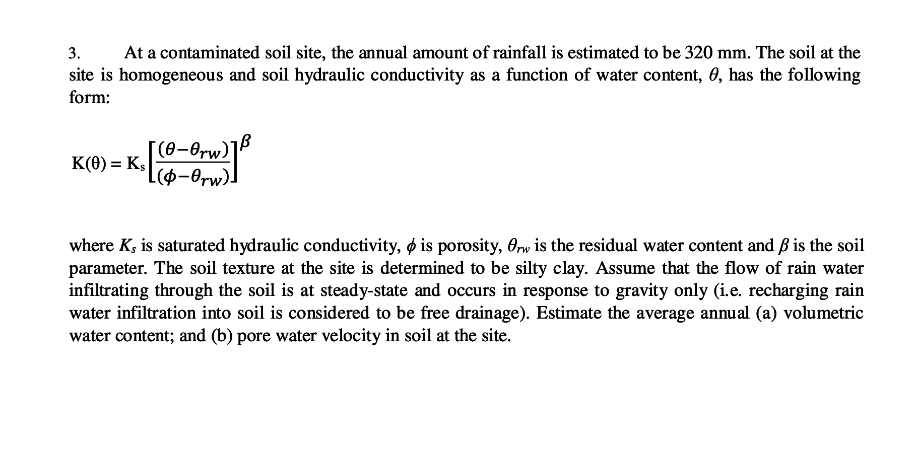 Solved At a contaminated soil site, the annual amount of | Chegg.com