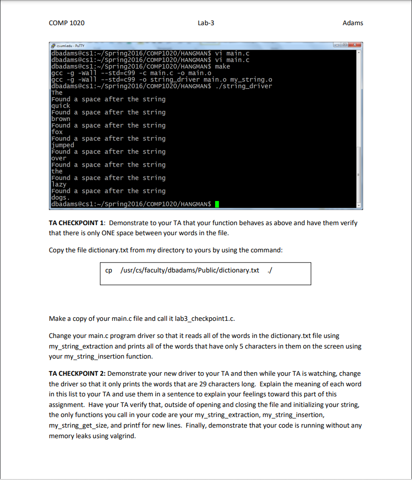 Solved In order to begin to build a Hangman game we need a | Chegg.com