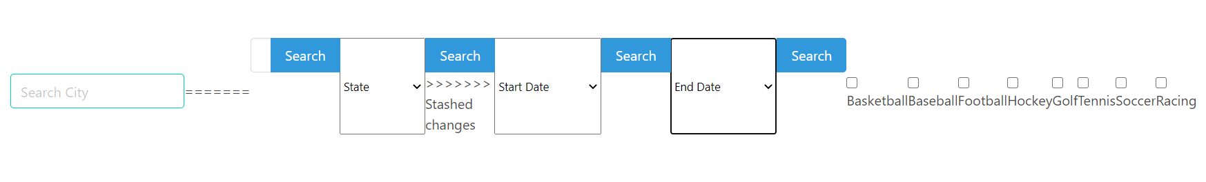 Solved HTML code for a simple search bar that I am trying to | Chegg.com