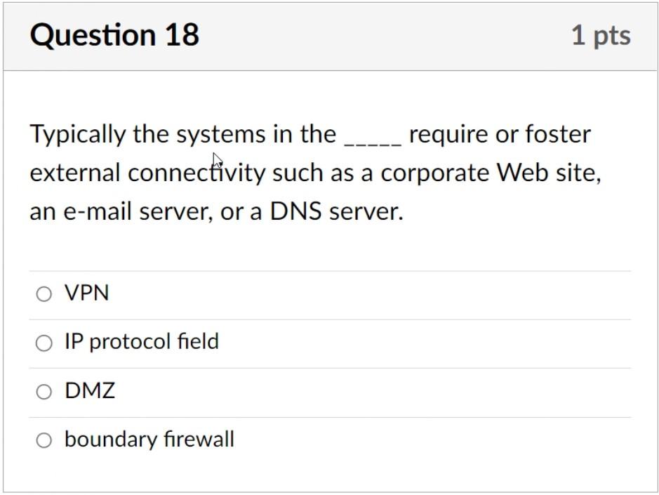 Solved The attacks the ability of a network server to | Chegg.com