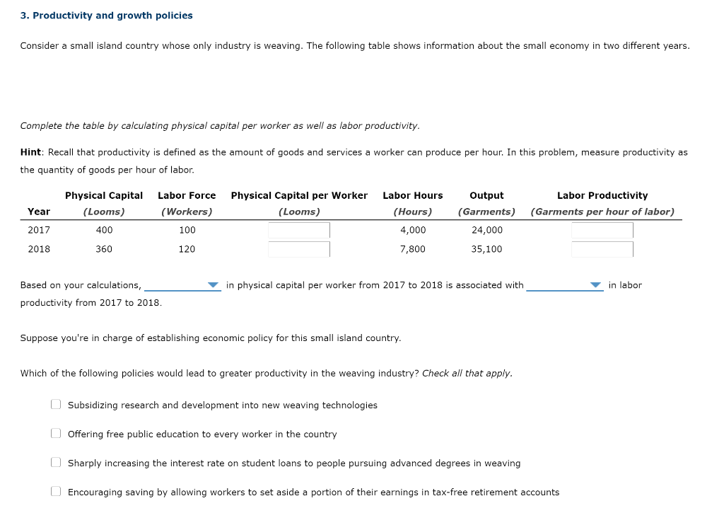 Solved Choices Of The Answer 1 A Decrease An Increase 2 Chegg
