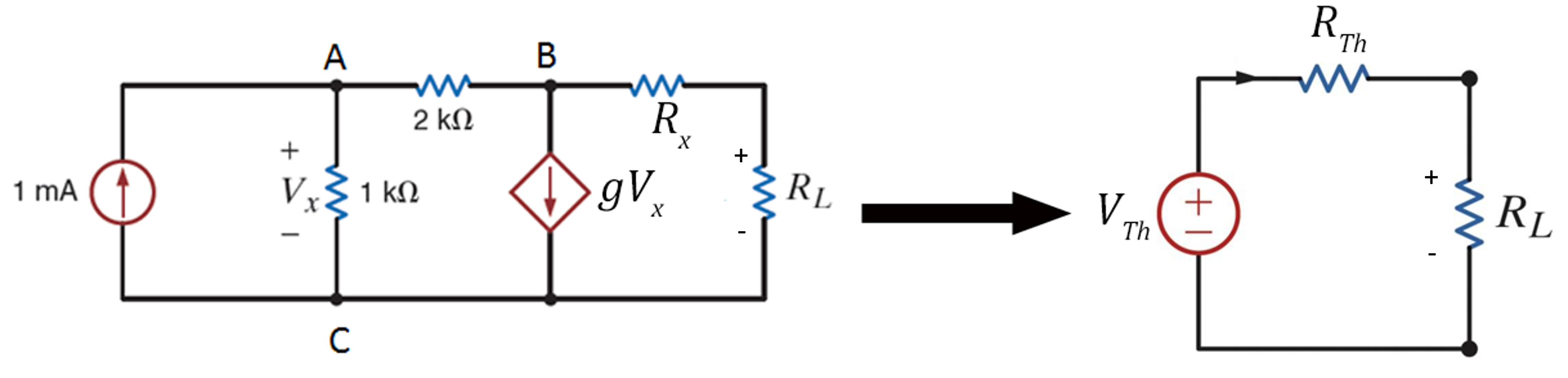 Solved Find the Thévenin equivalent circuit of the circuit | Chegg.com