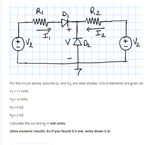 Solved Ri ww R2 w KI Iz VAR + 士) 7 For the circuit above, | Chegg.com