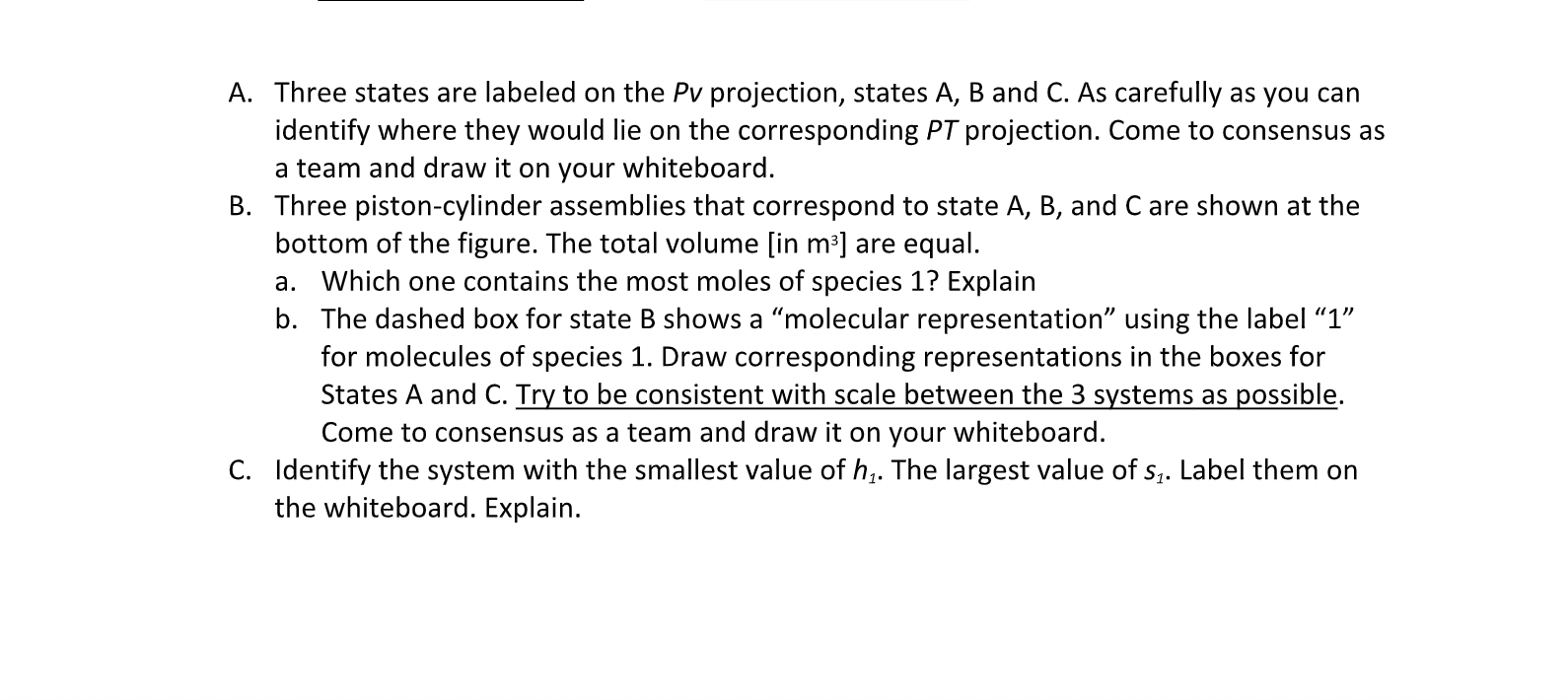 Problem 1 1. Qualitative Reasoning (Answer the | Chegg.com