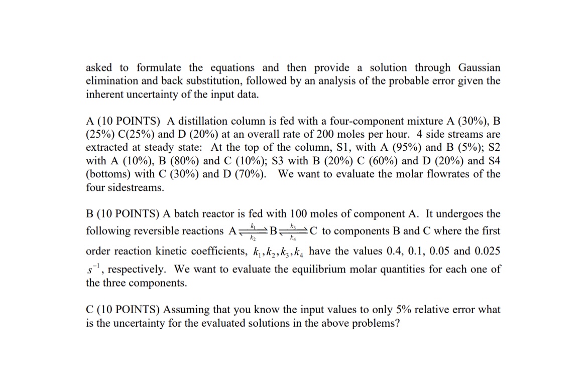 Solved 1. (40 Points) Consider the following system of | Chegg.com