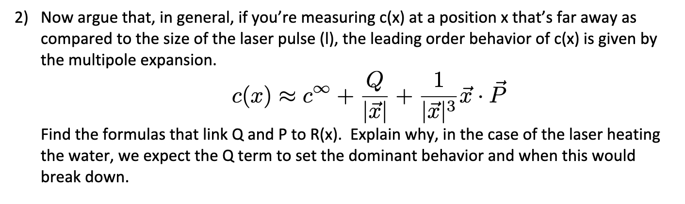 Solved Problem I Steady state for a conserved quantity: In | Chegg.com