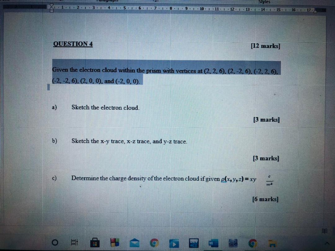 Solved LP Styles 12345678910111 121 13 14 15. 16.1 QUESTION | Chegg.com