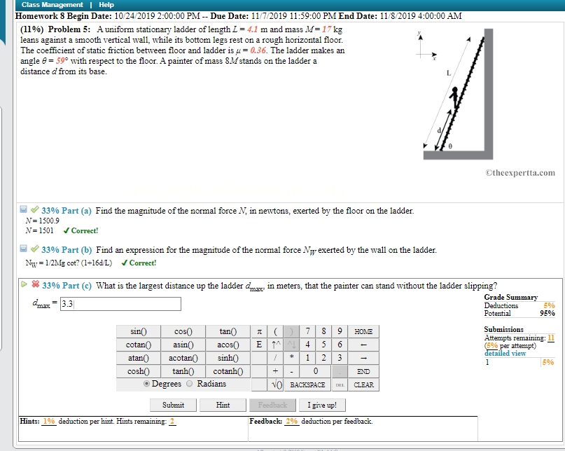 Solved Class Management | Help Homework 8 Begin Date: | Chegg.com